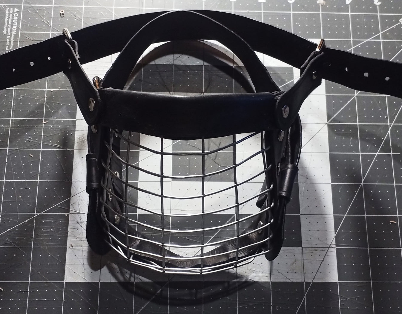 Leather Muzzle - Human Mask - Small and Medium Sizes Available – Lair ...