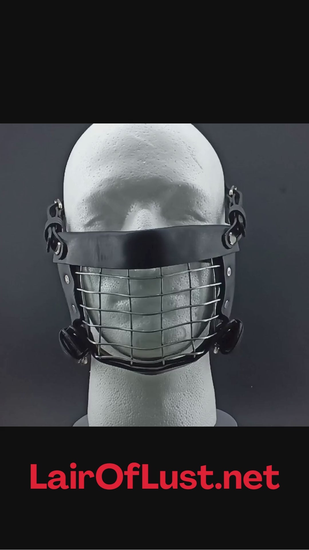 Leather Muzzle - Human Mask - Small and Medium Sizes Available – Lair ...